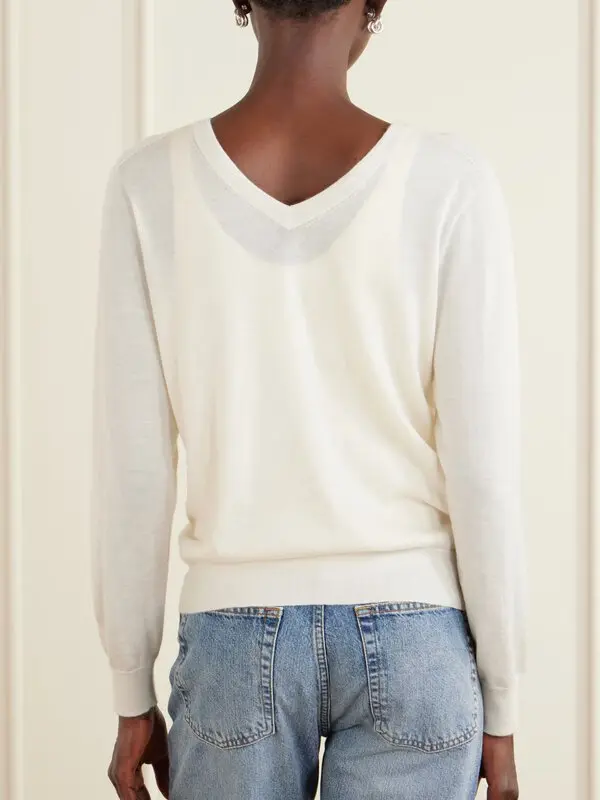 Arch4 Marisol Cashmere Cardigan - Ivory