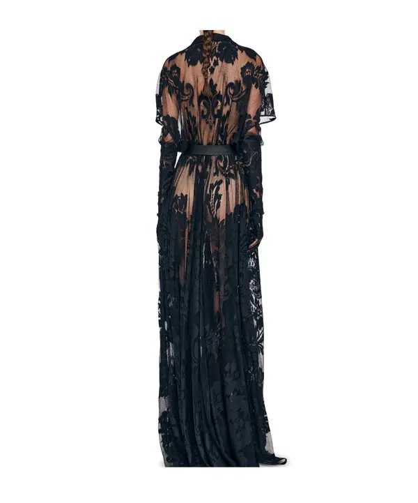 Norma Kamali Super Os Bf Nk Shirt" Flared Gown
