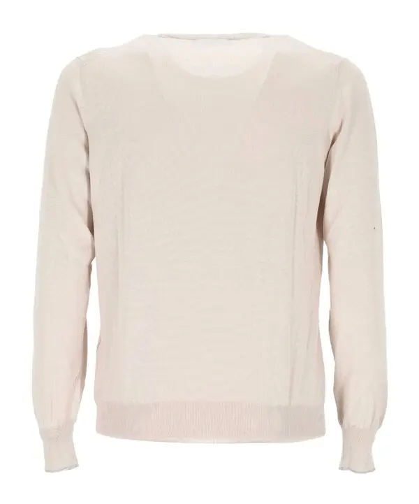 GRAN SASSO Fine-knit Crew-neck Jumper - Nude