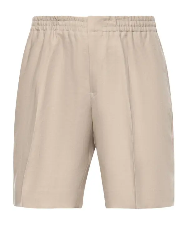 Zegna Tailored Elastic-waist Shorts - Nude