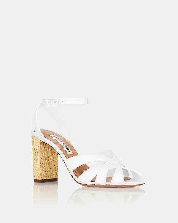 AQUAZZURA Copacabana Sandals - White