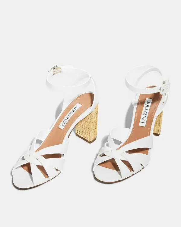 AQUAZZURA Copacabana Sandals - White