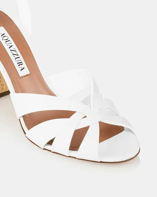 AQUAZZURA Copacabana Sandals - White