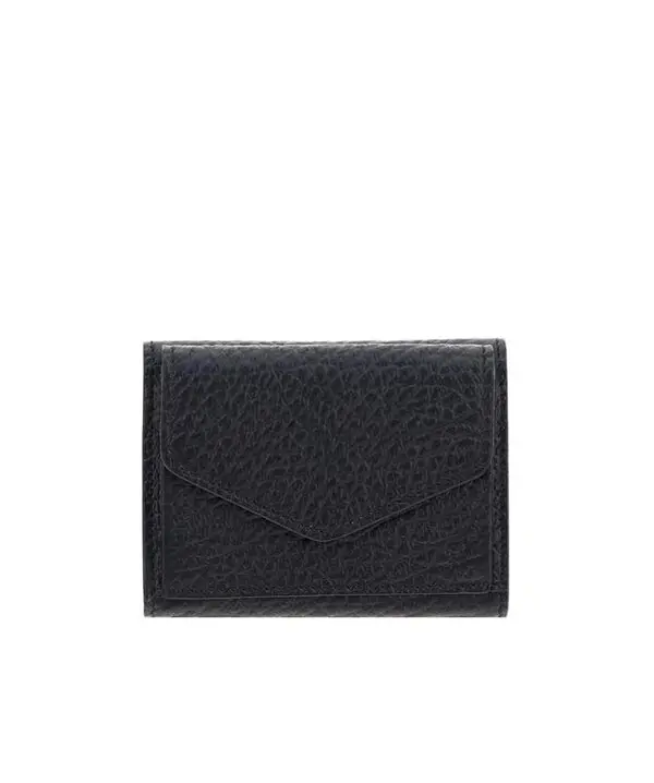 MAISON MARGIELA Four Stitch Tri-fold Cardholder - Black