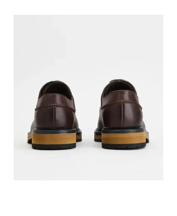 TOD'S Leather Lace-up Oxfords