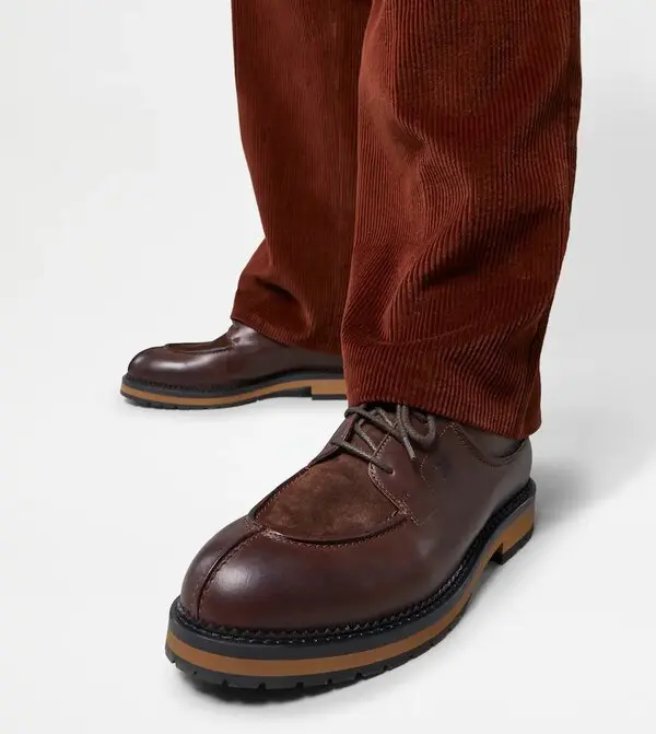TOD'S Leather Lace-up Oxfords