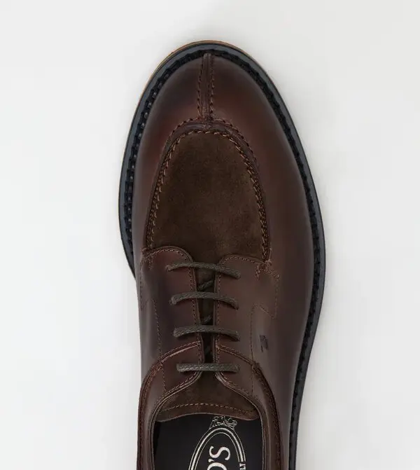 TOD'S Leather Lace-up Oxfords