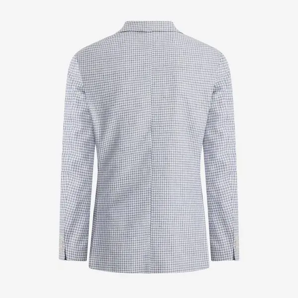 Hugo Boss Lapel Long-sleeved Suit Jacket - Gray