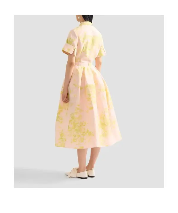 Erdem Printed Midi Skirt