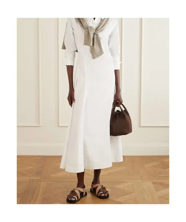 TOD'S Round Toe Flat Sandals With Adjustable Ankle Strap