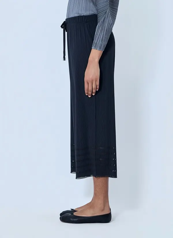 Issey Miyake Pleated Wide-leg Trousers