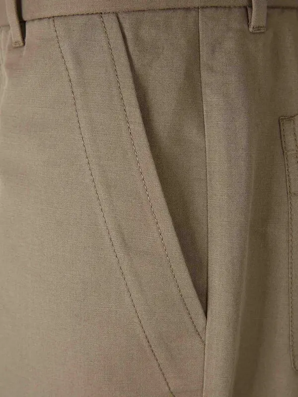 Brioni Belt Loop Casual Pants