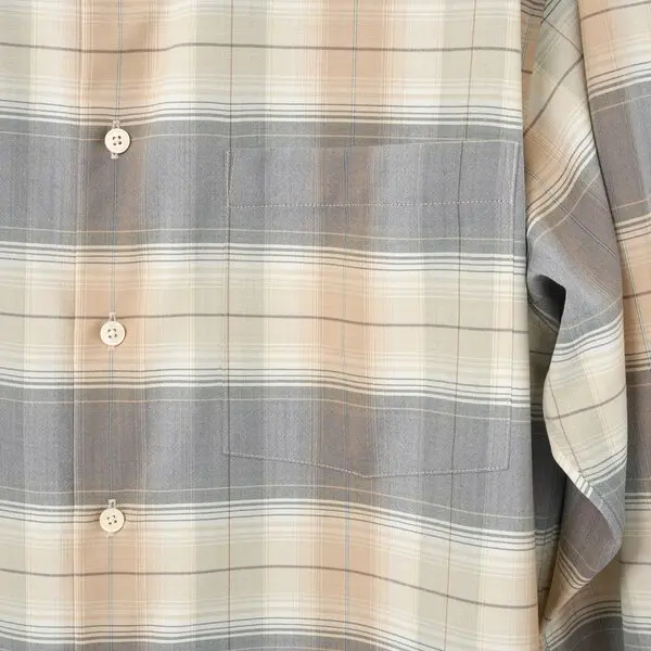 Auralee Super Light Check Shirt
