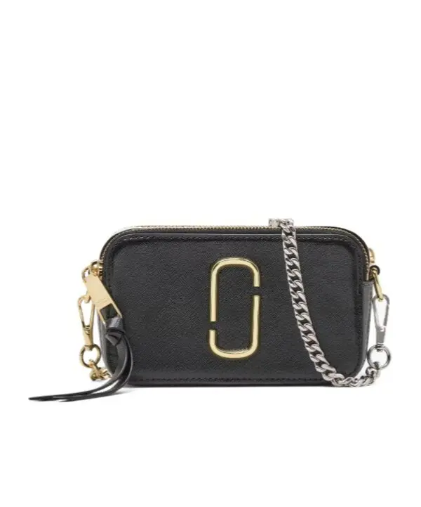 Marc Jacobs Snapshot Chain Shoulder Bag - Black Multi