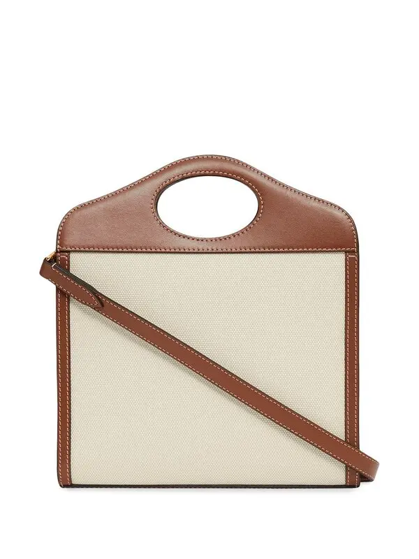 Burberry Logo Printed Tote Bag