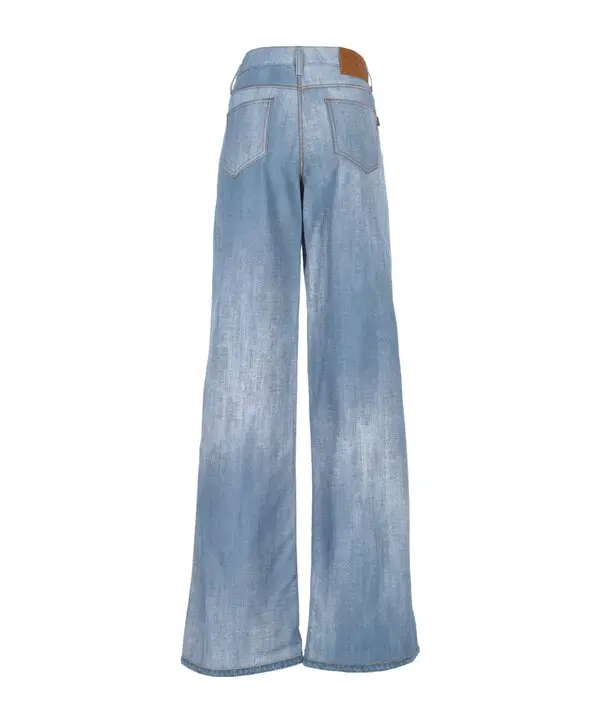 Ermanno Scervino High-rise Wide-leg Jeans
