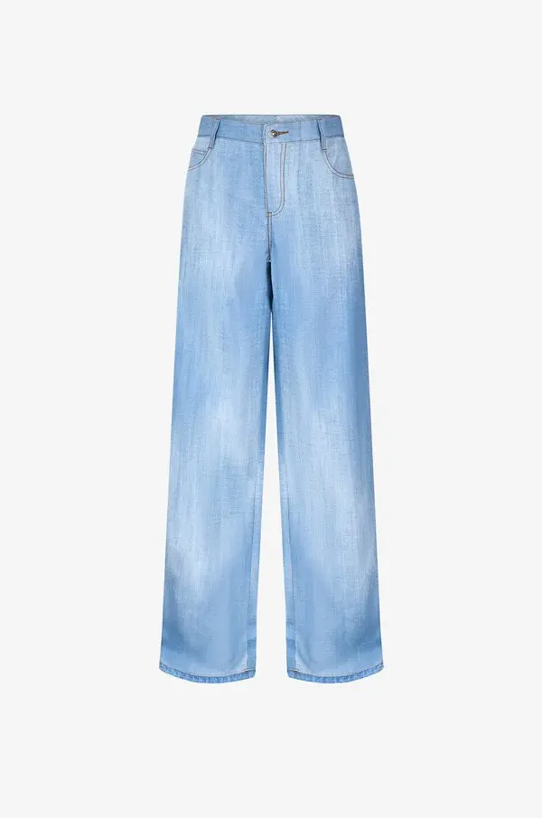 Ermanno Scervino High-rise Wide-leg Jeans