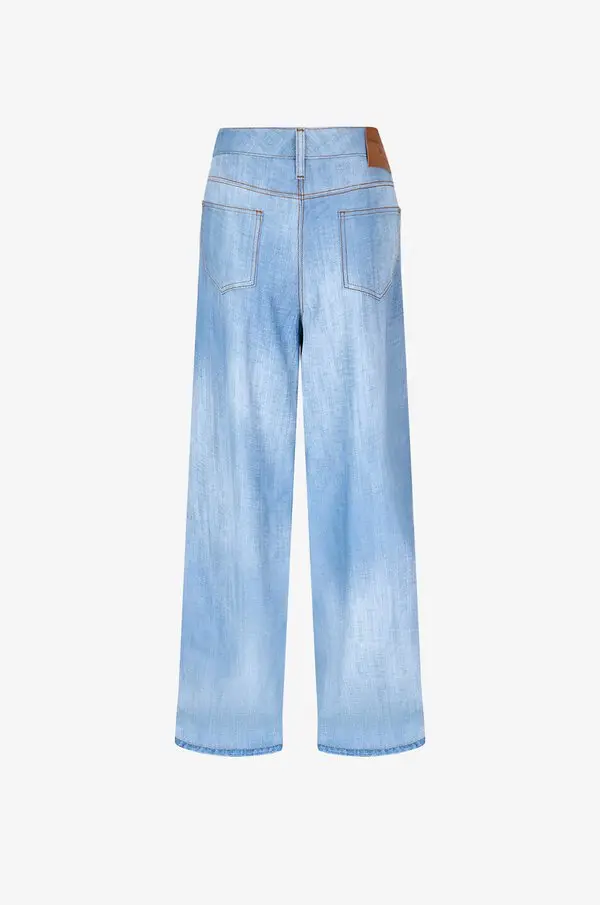 Ermanno Scervino High-rise Wide-leg Jeans