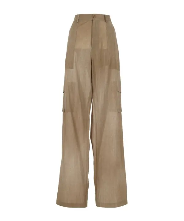 Ermanno Scervino Wide-leg Cargo Pants