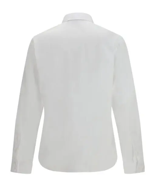 Versace Emblem Logo-patch Shirt