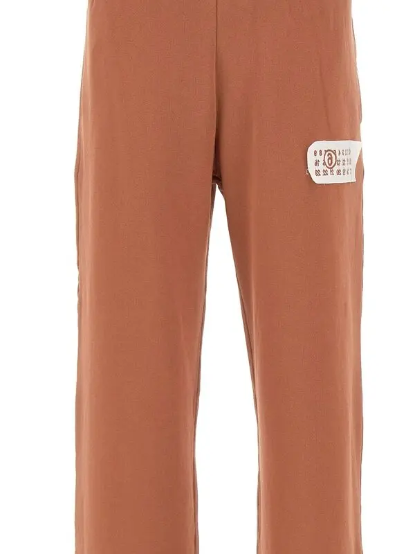 MAISON MARGIELA Patch-detail Drawstring Wide-leg Trousers