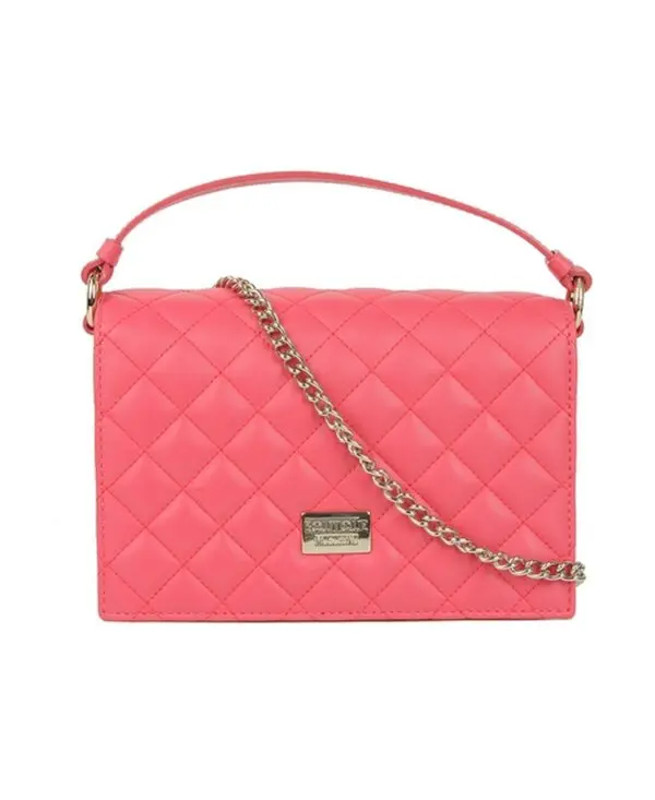 Moschino Quilted Bow Detail Satchel