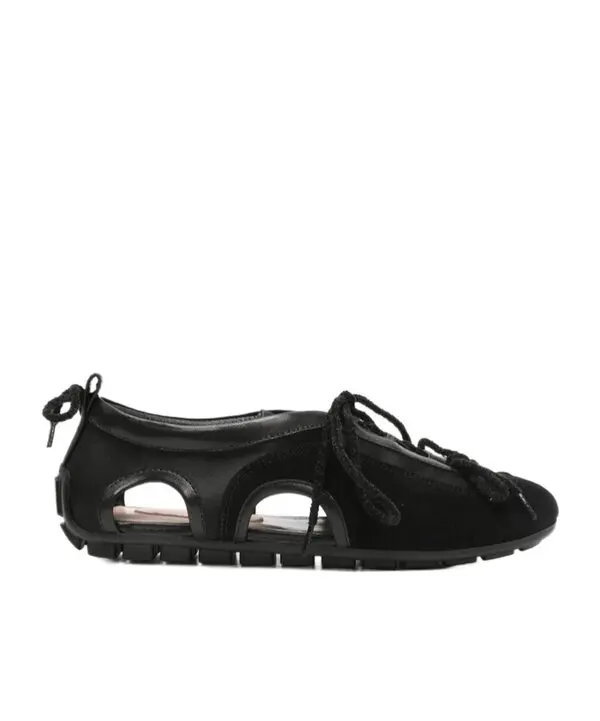 Simone Rocha Openwork Lace-up Sneakers