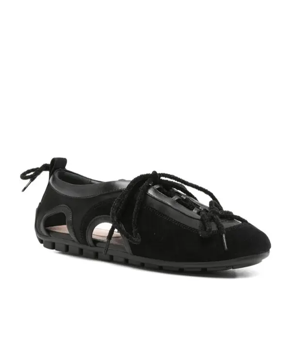 Simone Rocha Openwork Lace-up Sneakers