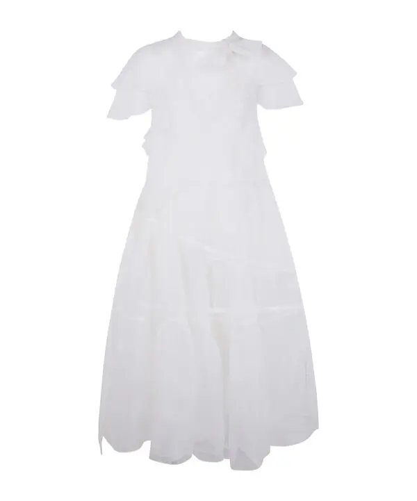 Simone Rocha Bow Detail Midi Dress