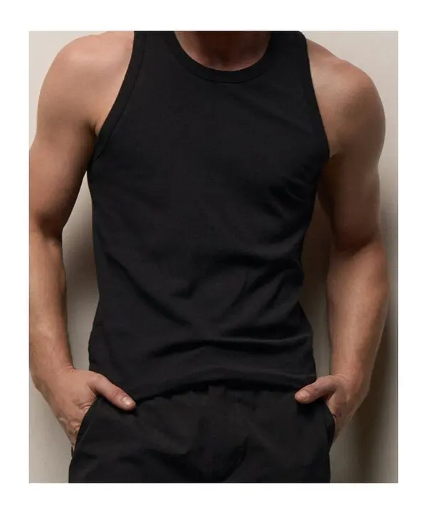 JAMES PERSE Ribbed Sleeveless Tank
