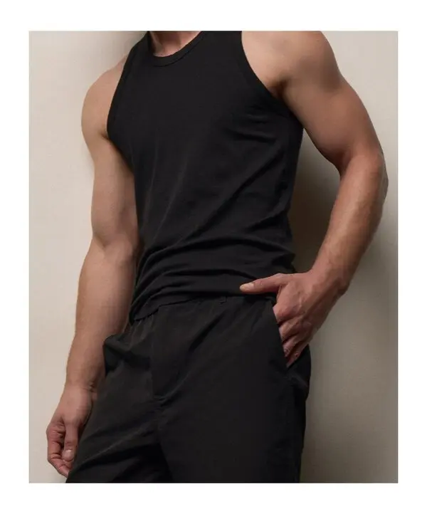 JAMES PERSE Ribbed Sleeveless Tank