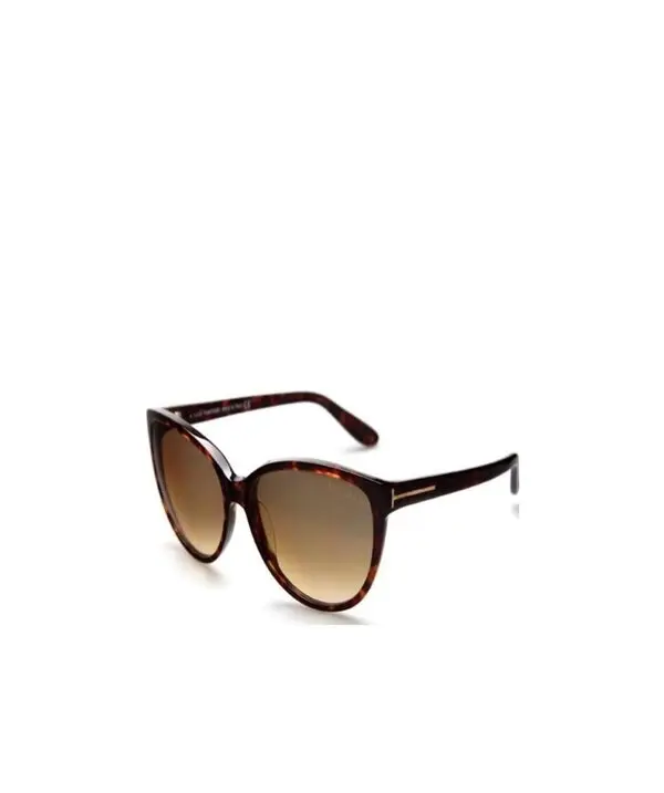 TOM FORD Cat Eye Sunglasses - Brown