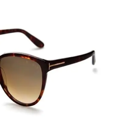 TOM FORD Cat Eye Sunglasses - Brown