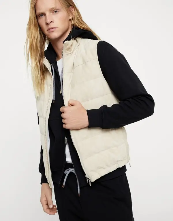Brunello Cucinelli Zip-up Hooded Sweatshirt - Black
