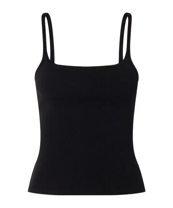 ST. AGNI Ribbed Knit Vest