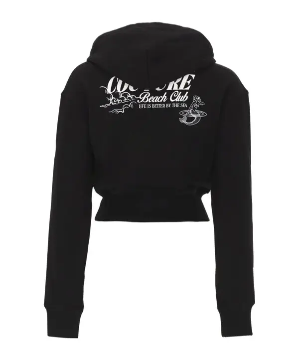 Versace Cropped Hoodie
