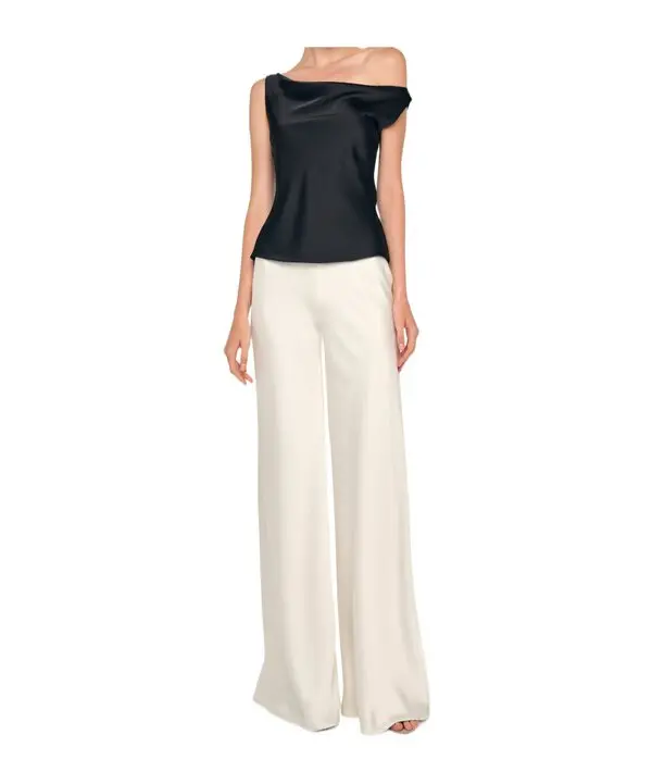 Norma Kamali Drop Shoulder Maria Top