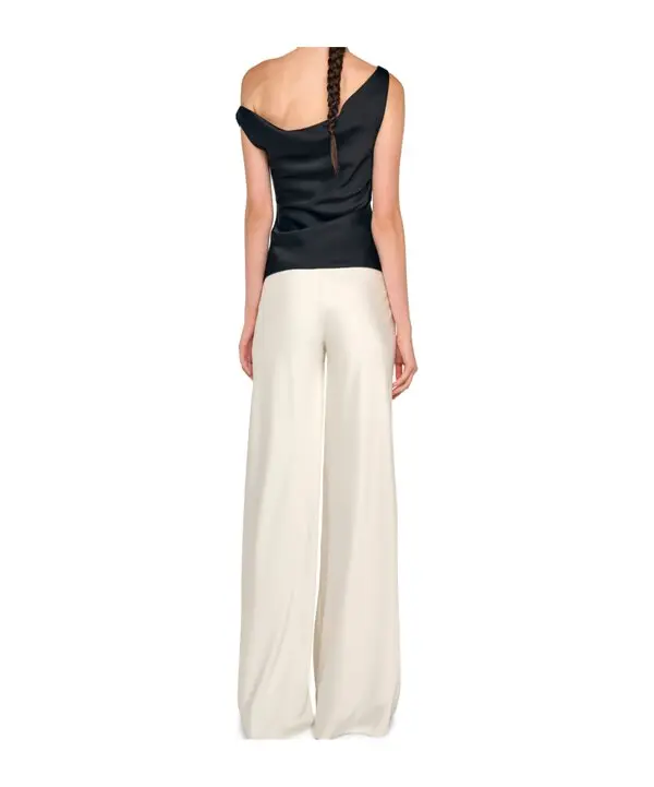 Norma Kamali Drop Shoulder Maria Top