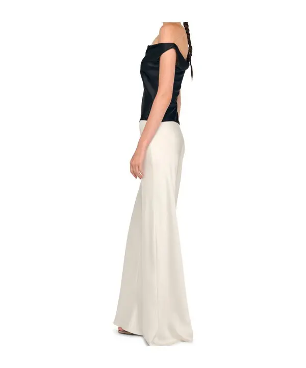 Norma Kamali Drop Shoulder Maria Top