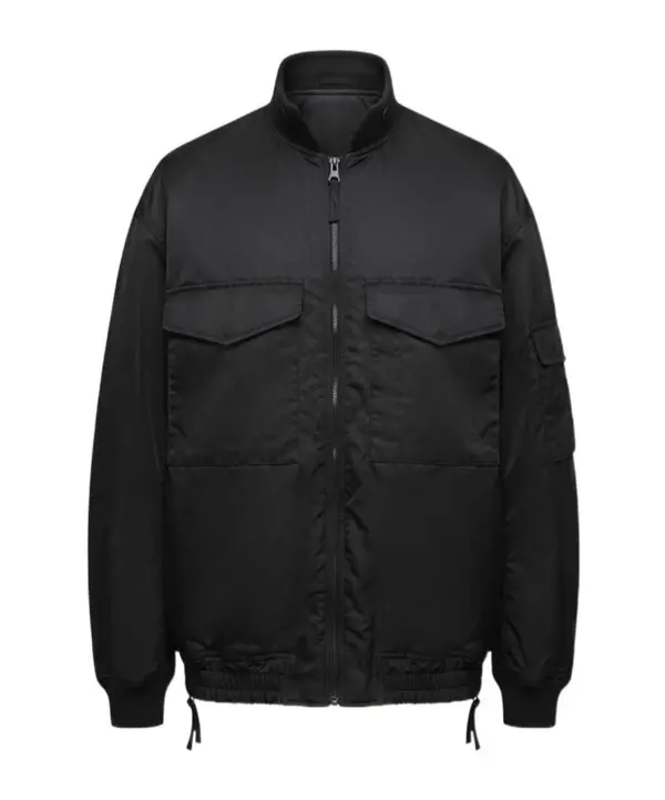 Comme Des Garçons Zip-up Pocket-detail Jacket