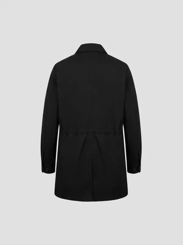 Comme Des Garçons Four-pocket Drawstring Jacket