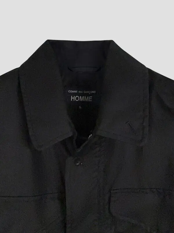 Comme Des Garçons Four-pocket Drawstring Jacket