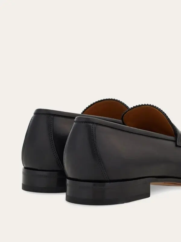 FERRAGAMO Calfskin Leather Penny Loafers