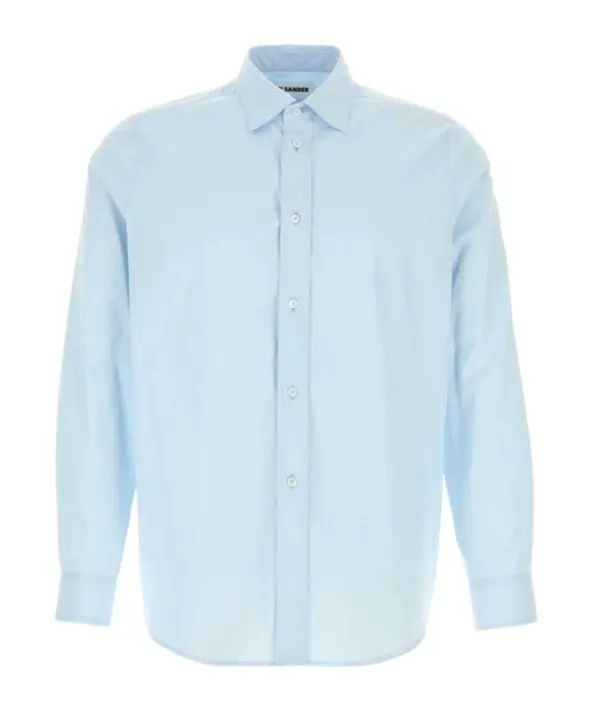 JIL SANDER 221 Classic Shirt - Blue