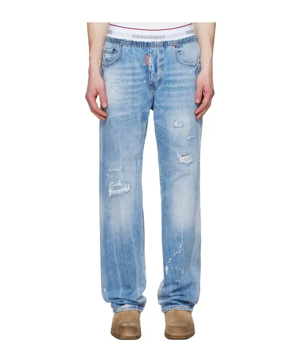 Dsquared2 Elastic Waist Jeans