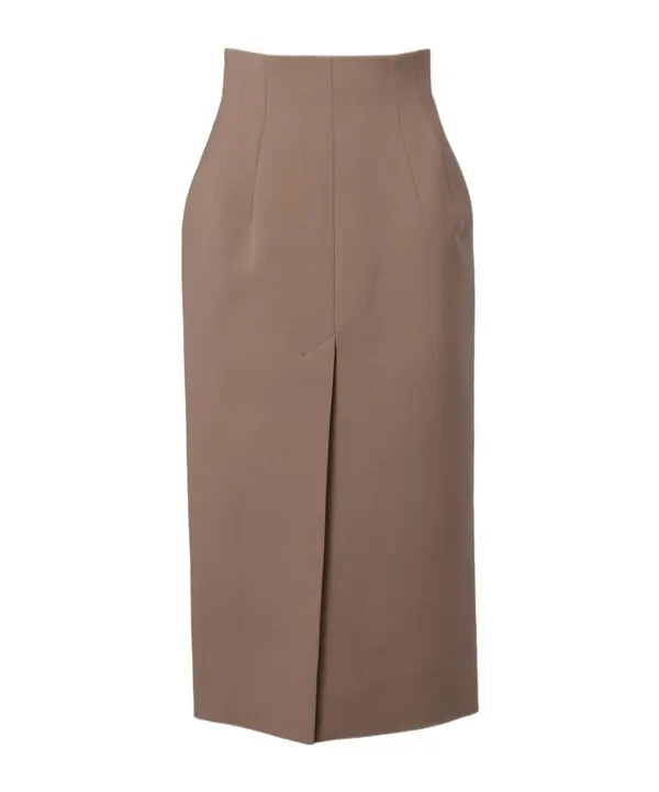 MUGLER High-waisted Pencil Skirt With Slit