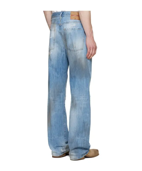 Dsquared2 Distressed Belt Loop Jeans