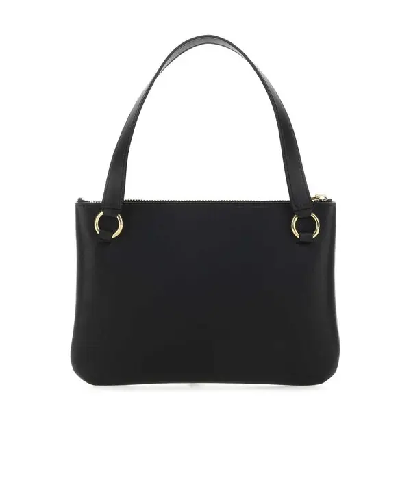 JIL SANDER Logo Printed Zipped Crossbody Bag