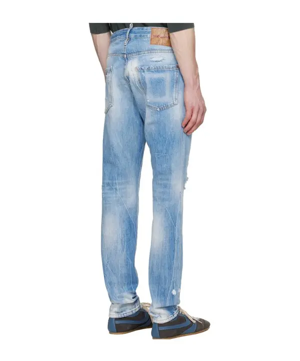 Dsquared2 Teddy" Belt Loop Jeans - Blue