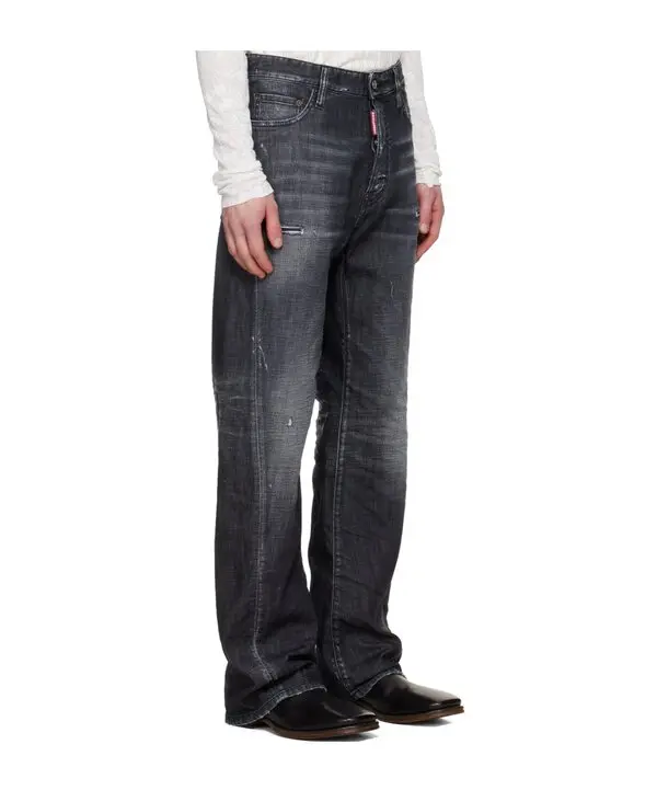 Dsquared2 Belt Loop Jeans - Black